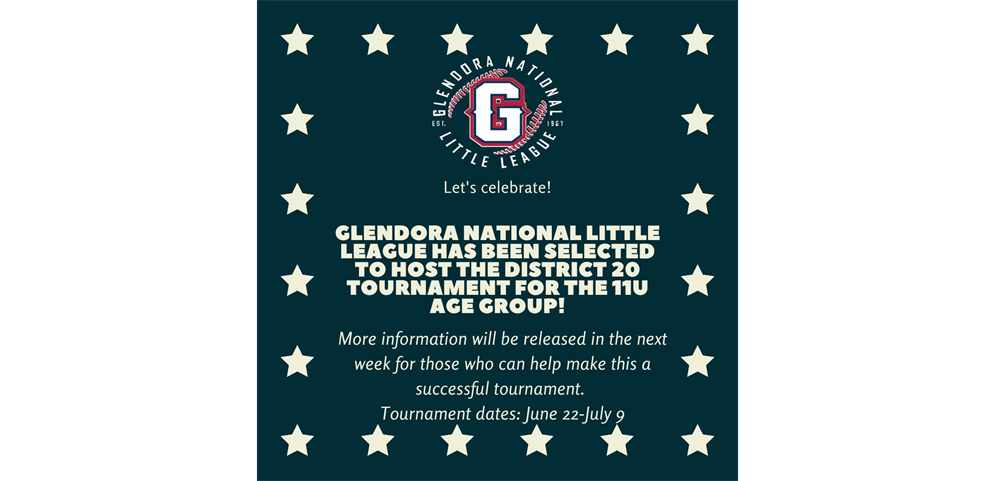 Glendora National Little League > Home